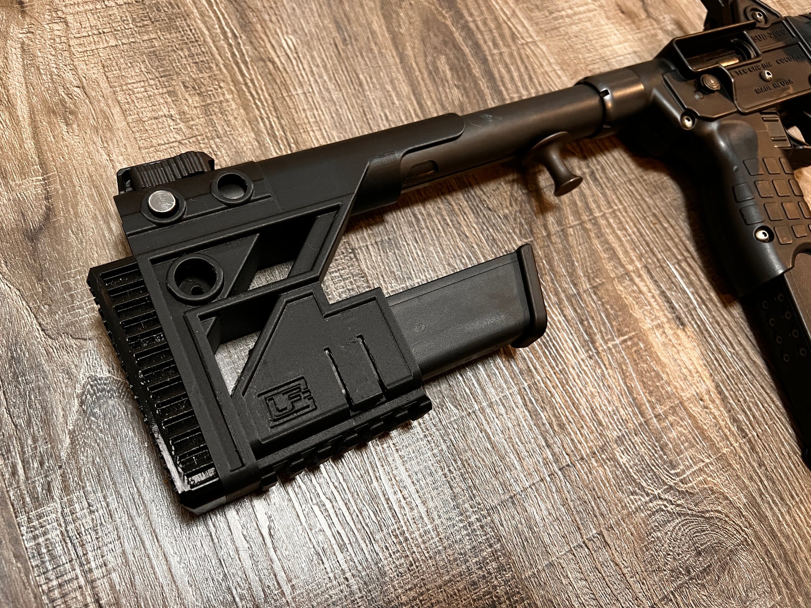 K1 Ultimate - Keltec Sub 2000 Single Magazine Mount Stock - Glock Mags ...